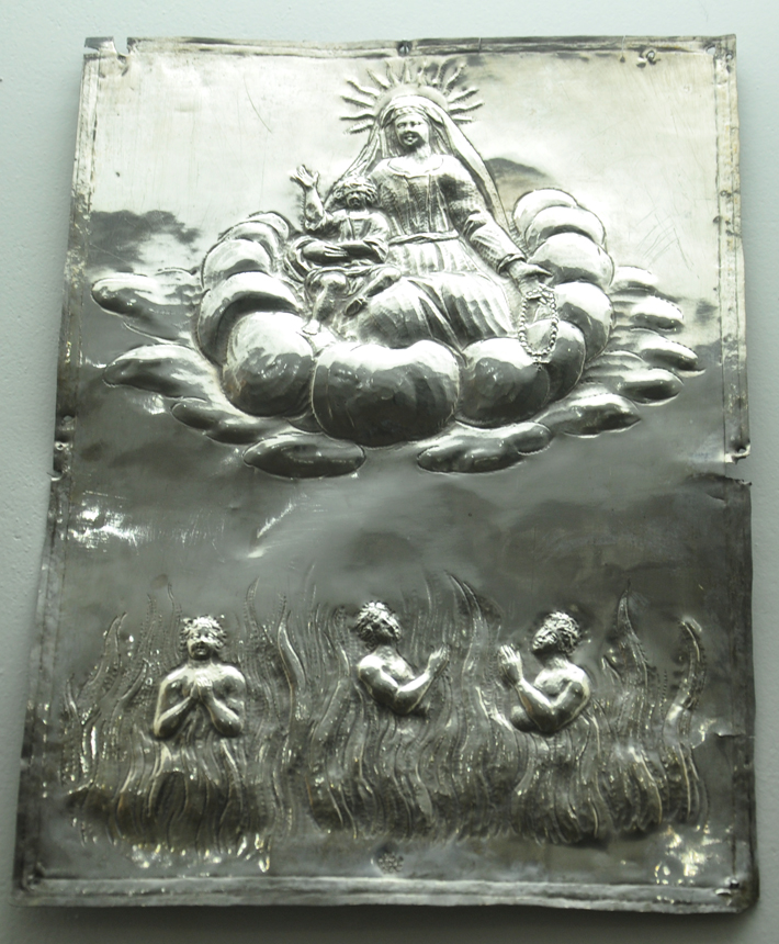 Our Lady of the Rosary and the Souls in Purgatory