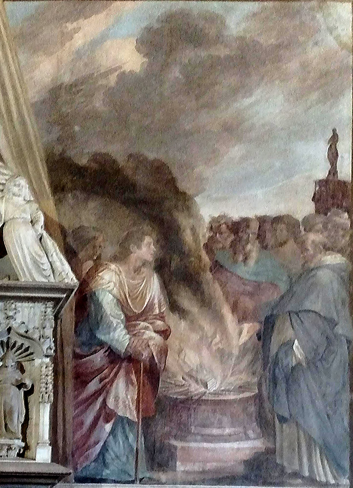 St. Dominic and the Miracle of the Burning Books