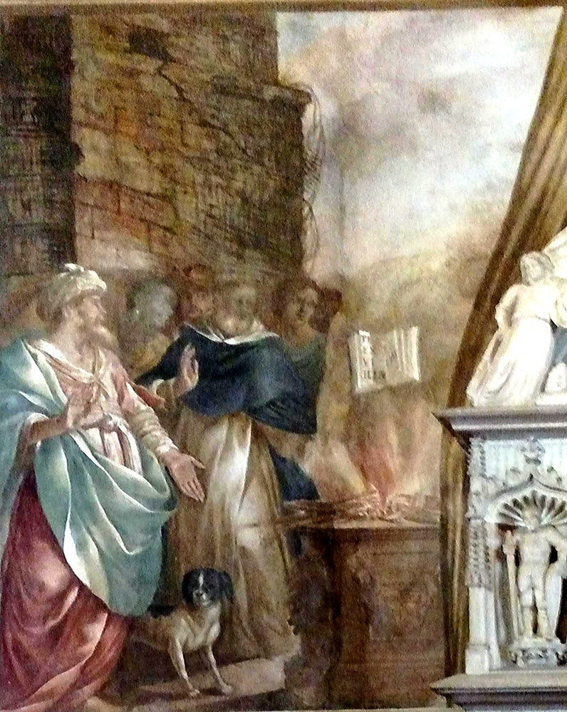 St. Dominic and the Miracle of the Burning Books