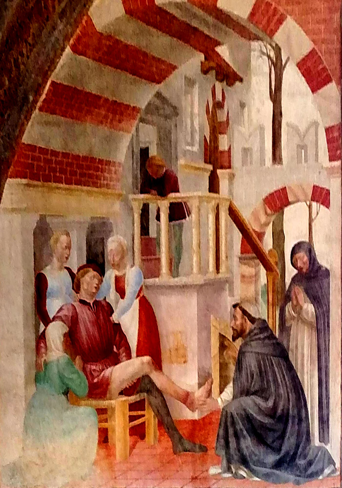 St. Peter Martyr and the Severed Foot