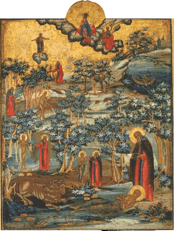 St. Mary of Egypt: Iconography