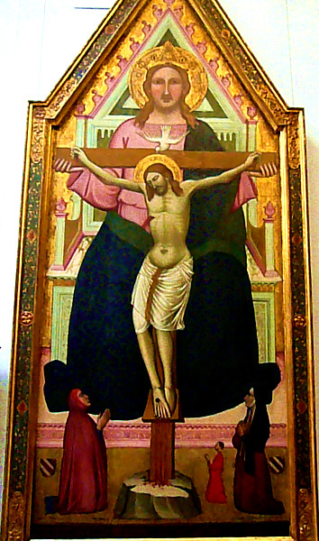 The Trinity (Throne of Mercy), Nicolò di Pietro Gerini